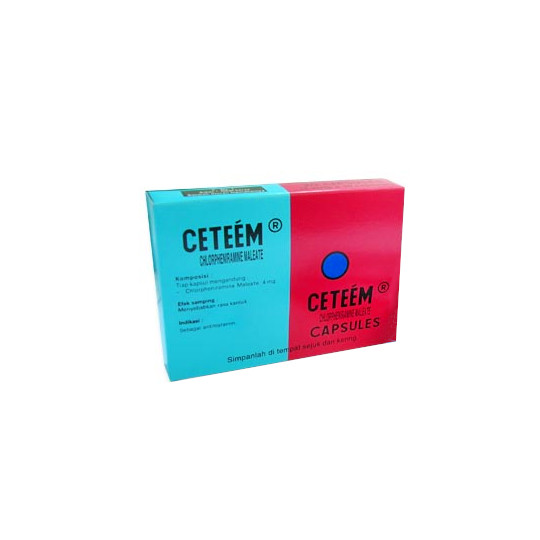 Ceteem 4 mg 10 Tablet - Kegunaan, Efek Samping, Dosis dan Aturan Pakai ...