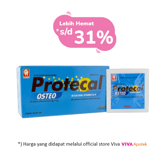 Protecal Osteo Effevercent Strip - Kegunaan, Efek Samping, Dosis dan ...