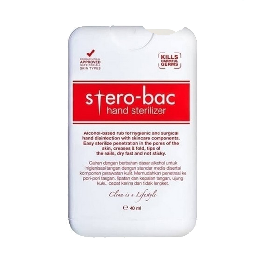 Stero-Bac Hand Sterilizer 40ml - Kegunaan, Efek Samping, Dosis dan ...