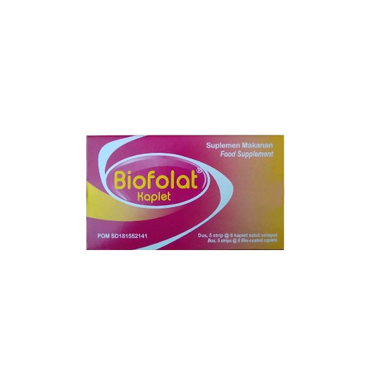 Biofolat 30 Tablet - Kegunaan, Efek Samping, Dosis dan Aturan Pakai ...