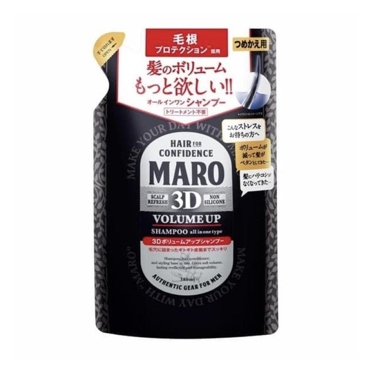Maro 3D Volume Up Shampoo EX Refill 460 ml - Kegunaan, Efek Samping ...