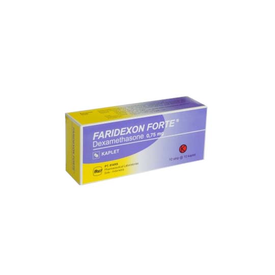 Faridexon Forte 0.75 mg 10 Kaplet - Kegunaan, Efek Samping, Dosis dan ...