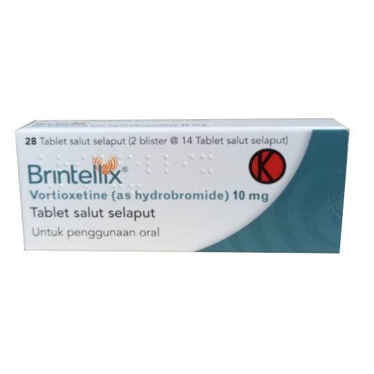 Brintellix 10 mg Tablet - Kegunaan, Efek Samping, Dosis dan Aturan ...