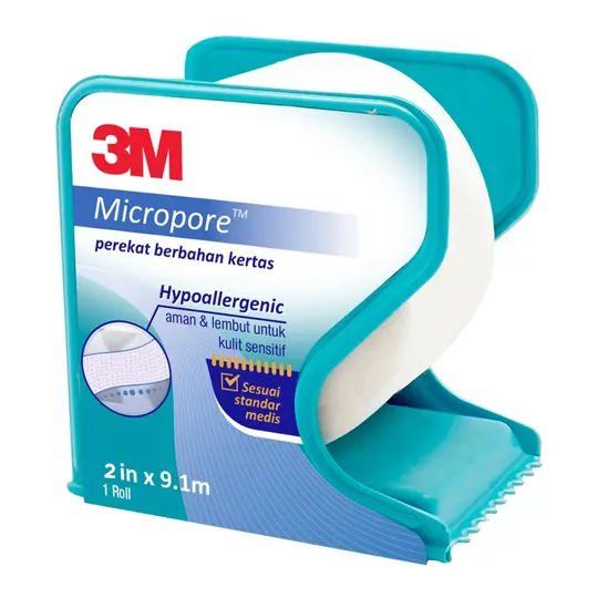 NEXCARE MICROPORE PLESTER ROLL 2 INCH - Kegunaan, Efek Samping, Dosis ...