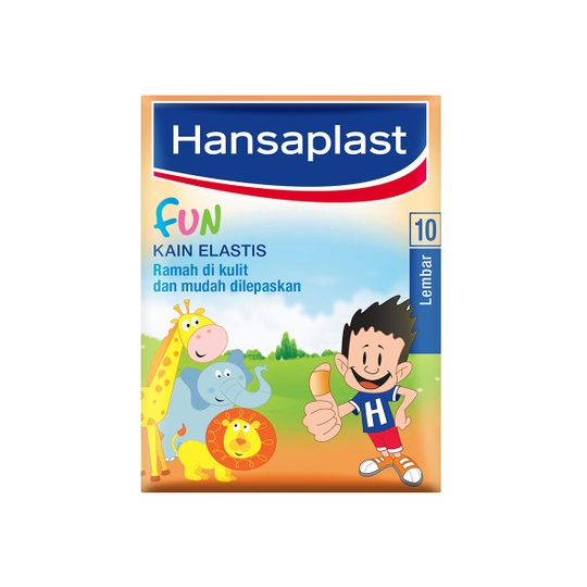 Hansaplast Kain Elastis Fun 10 Lembar - Kegunaan, Efek Samping, Dosis ...