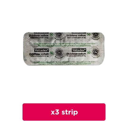 Voltadex 50 mg 3 Strip (10 Tablet/Strip) - Hemat Borongan - Kegunaan ...
