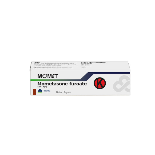 Momet Cream 5 g - Kegunaan, Efek Samping, Dosis dan Aturan Pakai - Halodoc