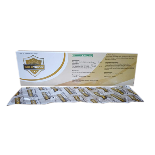 Goldtrion 30 Kaplet - Kegunaan, Efek Samping, Dosis dan Aturan Pakai ...