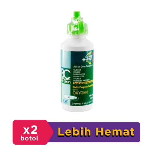 Bc Be Seen Multi Purpose Solution with Oxygen All In One Solution 120 ...
