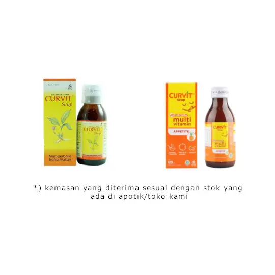 Curvit Sirup 120 ml - Kegunaan, Efek Samping, Dosis dan Aturan Pakai ...
