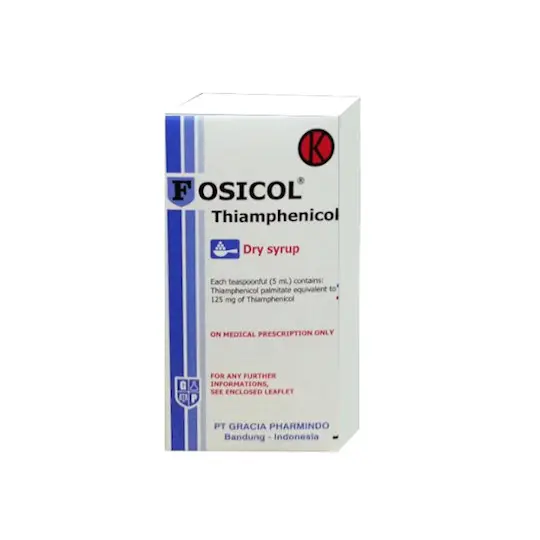 FOSICOL 125 MG/5 ML SIRUP 60 ML - Kegunaan, Efek Samping, Dosis dan ...