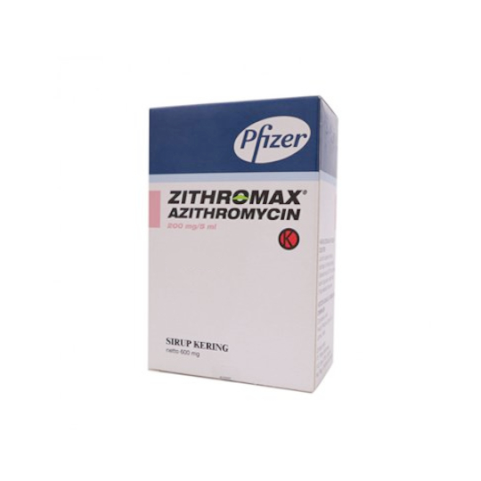 Zithromax POS 200 Mg 5 Ml Dry Syrup 15 Ml Kegunaan Efek Samping Zithromax POS 200 Mg 5 Ml Dry Syrup 15 Ml Kegunaan Efek Samping