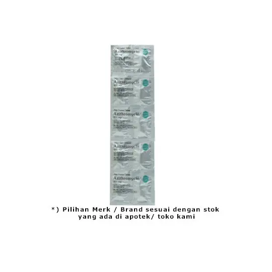 Azithromycin 500 mg Tablet - Kegunaan, Efek Samping, Dosis dan Aturan ...
