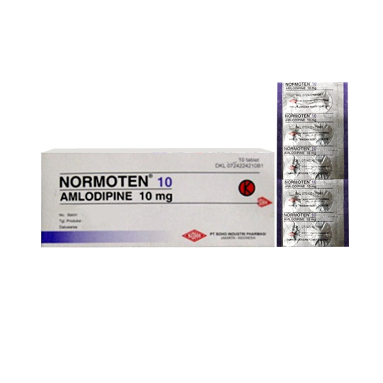 Normoten 10 mg 10 Tablet - Kegunaan, Efek Samping, Dosis dan Aturan ...