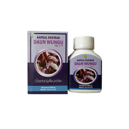 Kapsul Daun Ungu 500 mg 50 Kapsul - Kegunaan, Efek Samping, Dosis dan Aturan Pakai - Halodoc