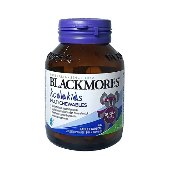 Blackmores Koalakids Multi Chewables 60 Tablet Kunyah - Dosis dan ...