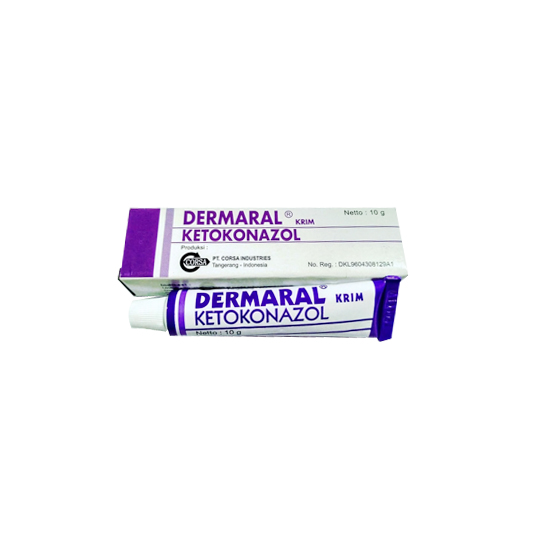 Dermaral 2% Cream 10 g - Kegunaan, Efek Samping, Dosis dan Aturan Pakai ...