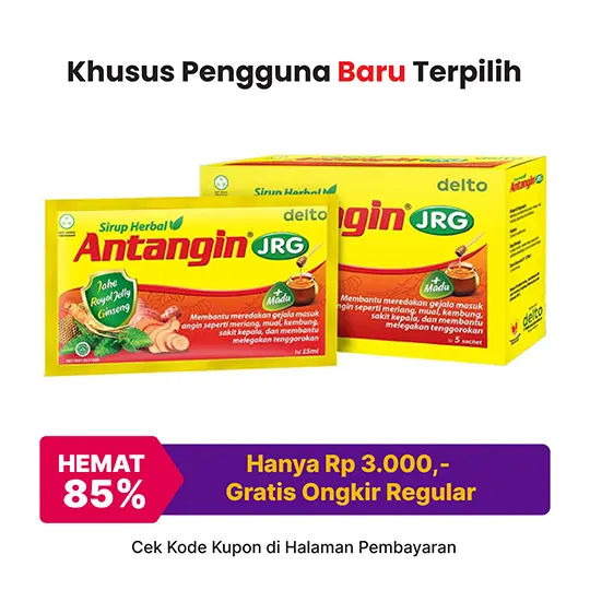 Antangin JRG Cair 5 Sachet - Khusus Pengguna Baru - Kegunaan, Efek ...