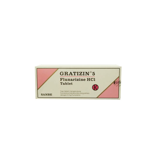 Gratizin 5 mg 10 Tablet - Kegunaan, Efek Samping, Dosis dan Aturan Pakai - Halodoc
