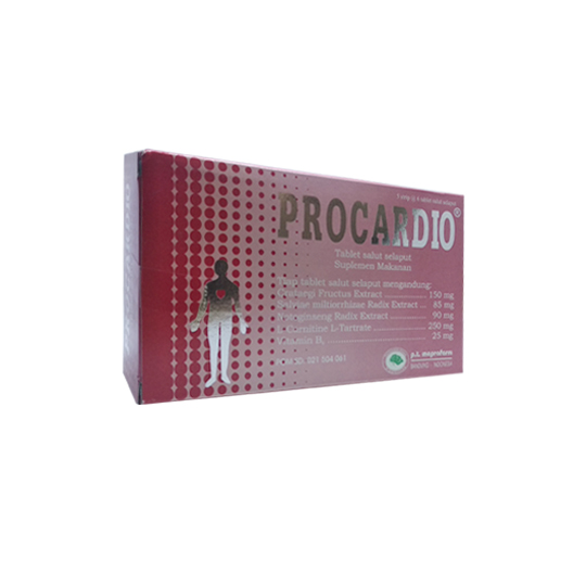 Procardio 6 Tablet - Kegunaan, Efek Samping, Dosis dan Aturan Pakai ...