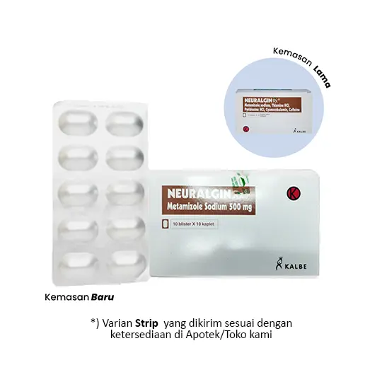 Neuralgin Rx 10 Kaplet - Kegunaan, Efek Samping, Dosis dan Aturan Pakai ...