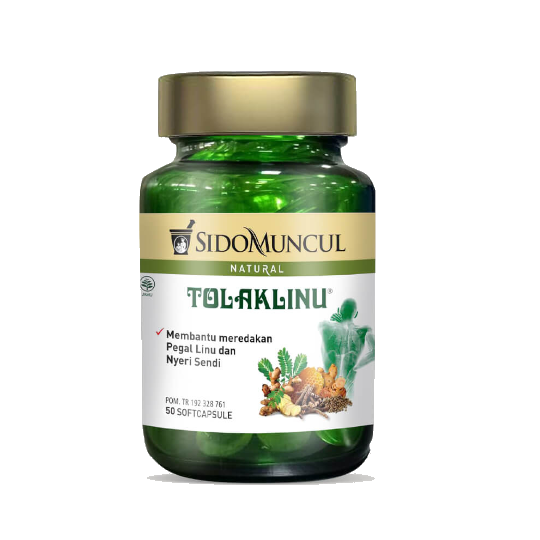 Sido Muncul Natural Tolak Linu 50 Soft Capsule - Kegunaan, Efek Samping ...