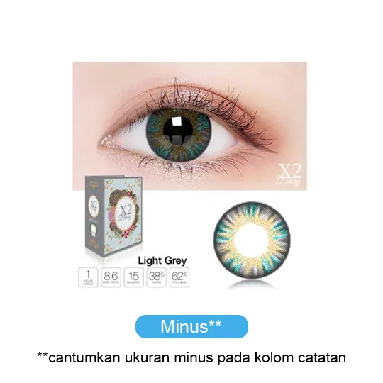X2 Diary Light Grey 2 Color Softlens Minus - Kegunaan, Efek Samping ...