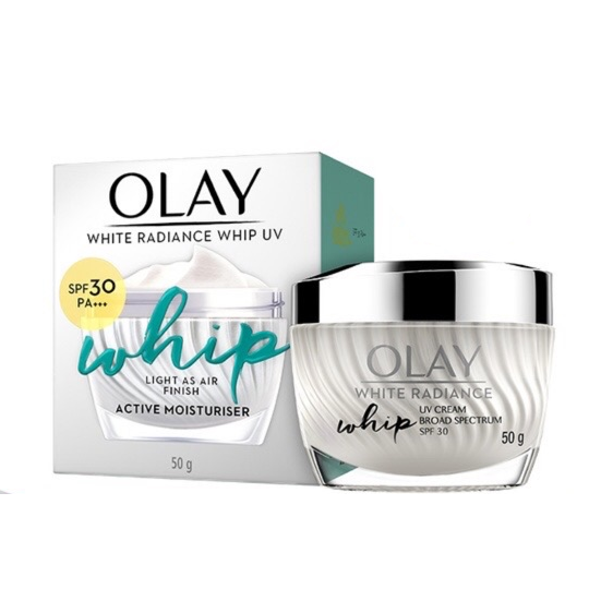 Olay White Radiance Whip UV Active Moisturiser 50 g - Kegunaan, Efek ...