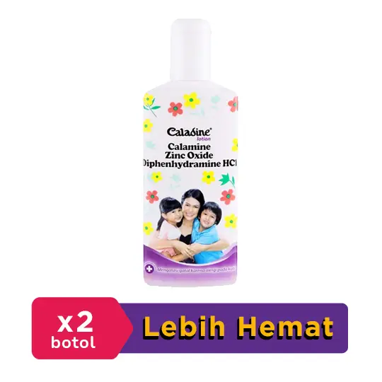 Caladine Lotion 95 ml 2 Botol - Hemat Borongan - Manfaat, Dosis, & Efek ...