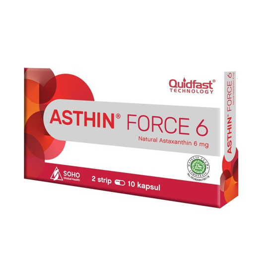 Asthin Force 6 mg 2 Strip (10 Kapsul/Strip) - Hemat Borongan - Kegunaan ...