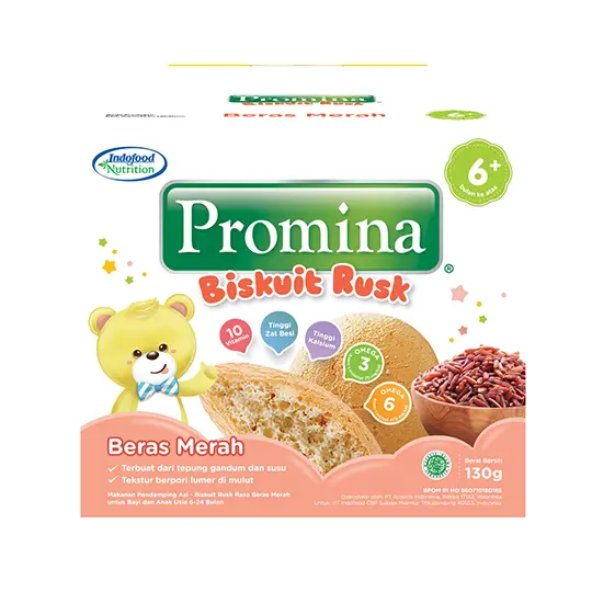 PROMINA BISKUIT RUSK BERAS MERAH 130 GR - Kegunaan, Efek Samping, Dosis ...