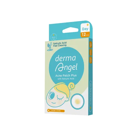 Derma Angel Acne Patch Plus with Salicylic Acid Day 12 Pieces ...