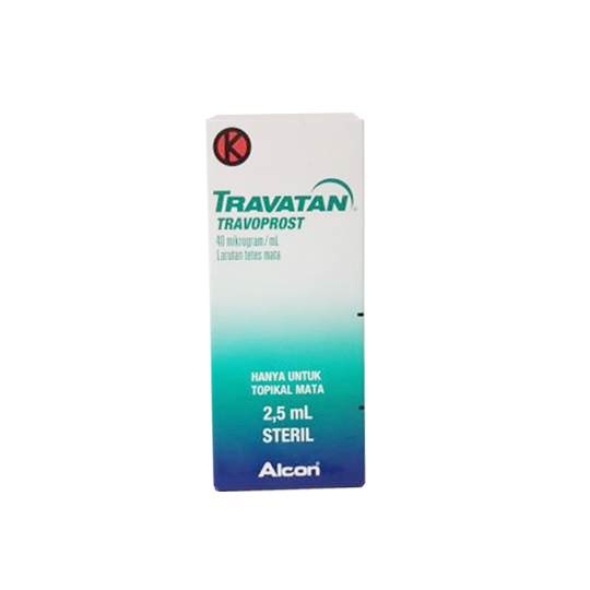 Travatan Opthamic Solution 2.5 ml - Kegunaan, Efek Samping, Dosis dan ...