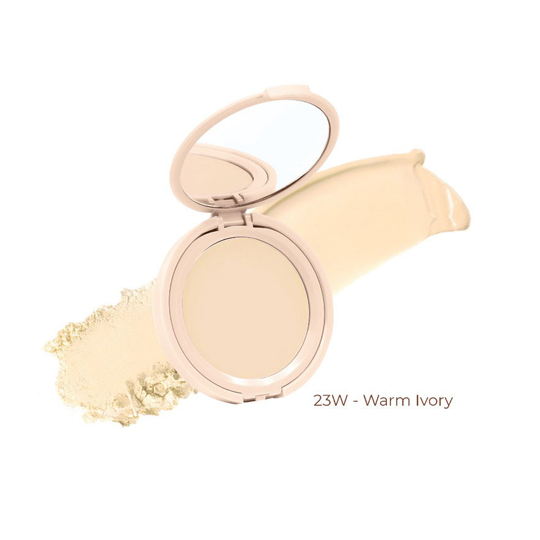 Wardah Colorfit Velvet Powder Foundation 23W Warm Ivory - Kegunaan ...