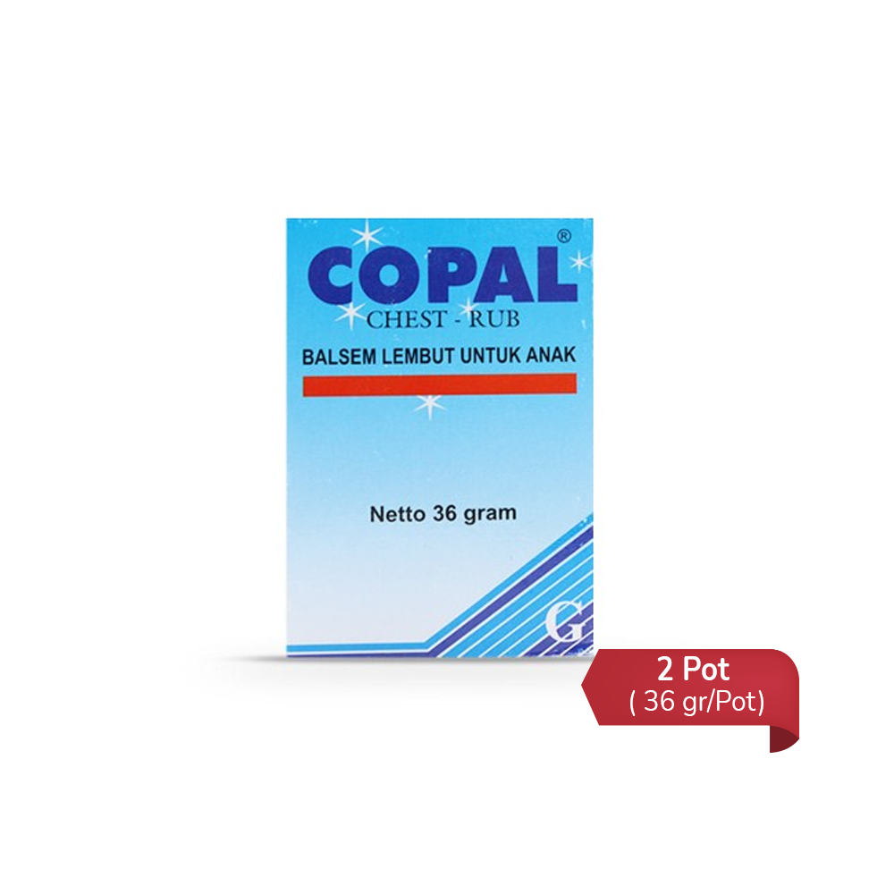 Copal Balsem 36 g 2 Pot - Hemat Borongan - Kegunaan, Efek Samping, Dosis dan Aturan Pakai - Halodoc