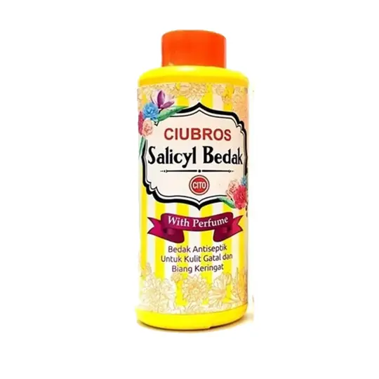 Ciubros Salicyl Bedak With Parfume 50 g - Kegunaan, Efek Samping, Dosis ...