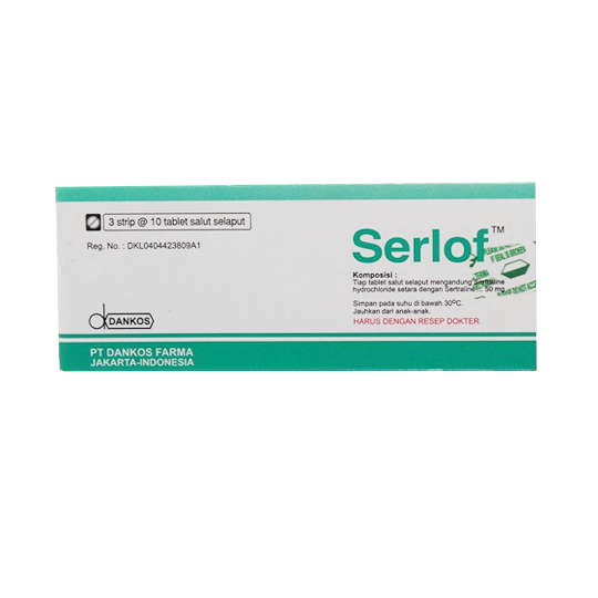 Serlof Tablet - Kegunaan, Efek Samping, Dosis dan Aturan Pakai - Halodoc