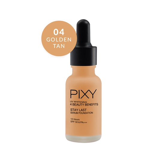 Pixy UV Whitening 4 Beauty Benefits Stay Last Serum Foundation 04 ...