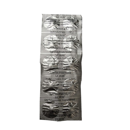 Voxib 25 mg 10 Tablet - Kegunaan, Efek Samping, Dosis dan Aturan Pakai ...