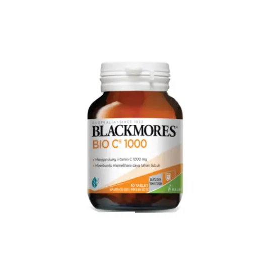 BLACKMORES BIO C 1000 MG 90 TABLET - Kegunaan, Efek Samping, Dosis dan ...