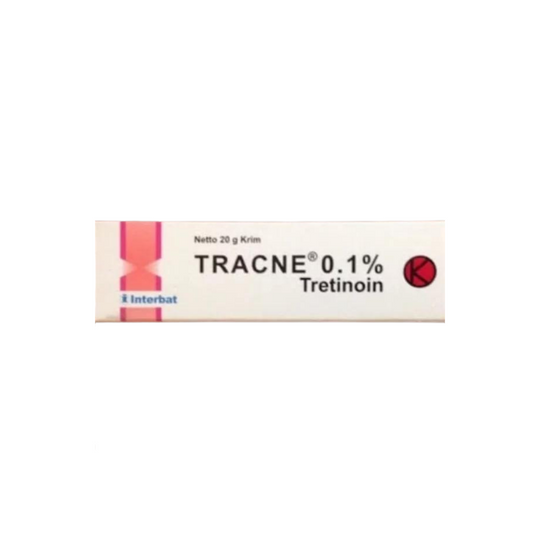 Tracne 0.1% Cream 20 g - Kegunaan, Efek Samping, Dosis dan Aturan Pakai ...