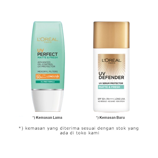 Loreal UV Perfect Matte & Fresh SPF 50/Pa ++++ Long Uva 30 ml ...