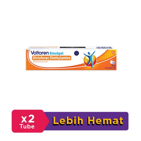 Voltaren Emulgel 10 g 3 Tube - Hemat Borongan - Kegunaan, Efek Samping, Dosis dan Aturan Pakai ...