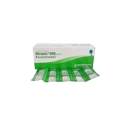 Mirasic 500 mg 10 Kaplet - Kegunaan, Efek Samping, Dosis dan Aturan ...