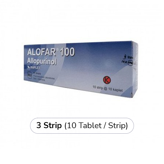 Alofar 100 mg 3 Strip (10 Tablet/Strip) - Hemat Borongan - Kegunaan ...