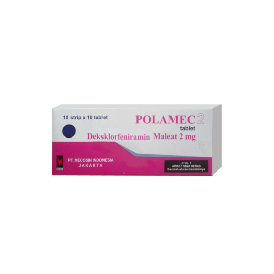 Polamec 2 mg 10 Tablet - Kegunaan, Efek Samping, Dosis dan Aturan Pakai ...