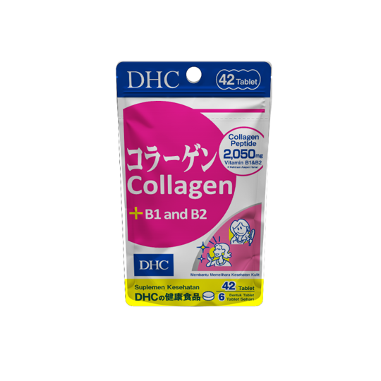 DHC Collagen + B1 and B2 42 Tablet - Kegunaan, Efek Samping, Dosis dan ...