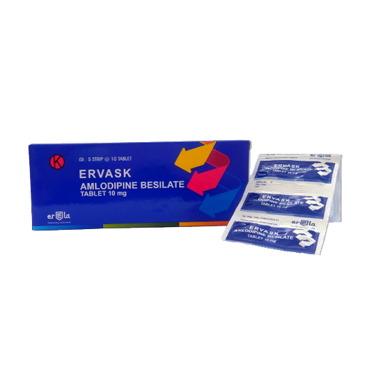Ervask 10 mg 10 Tablet - Kegunaan, Efek Samping, Dosis dan Aturan Pakai ...