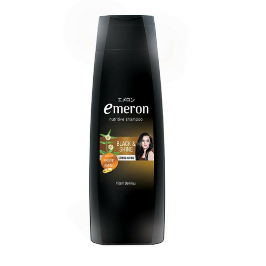 Emeron Nutritive Shampoo Black & Shine 170 ml - Kegunaan, Efek Samping ...