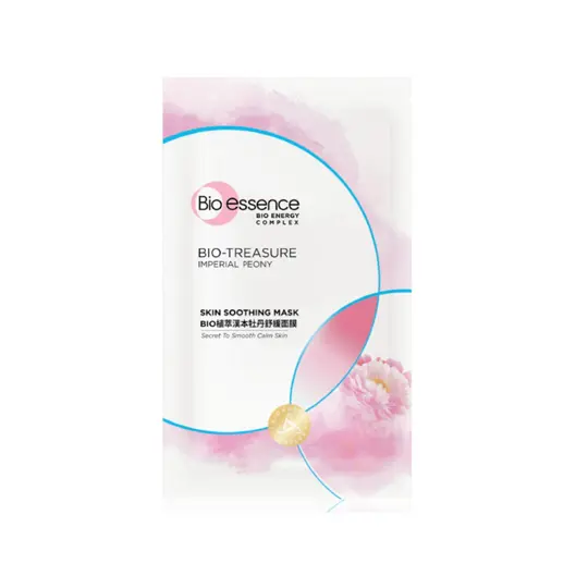 Bio Essence Bio-Treasure Imperial Peony Skin Soothing Mask 20 ml ...